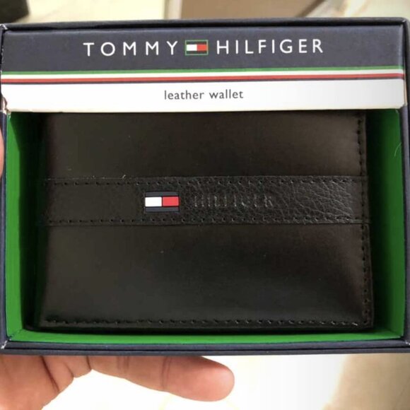 Bags | Tommy Hilfiger Mens Classic Bifold Wallet With Id Window And ...